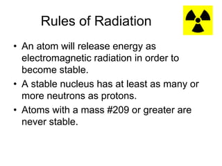 Lecture on radiation : breif notes .ppt