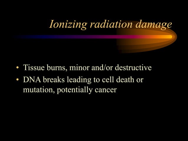 radiation hazards PowerPoint presentation | PPT