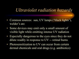 radiation hazards PowerPoint presentation | PPT