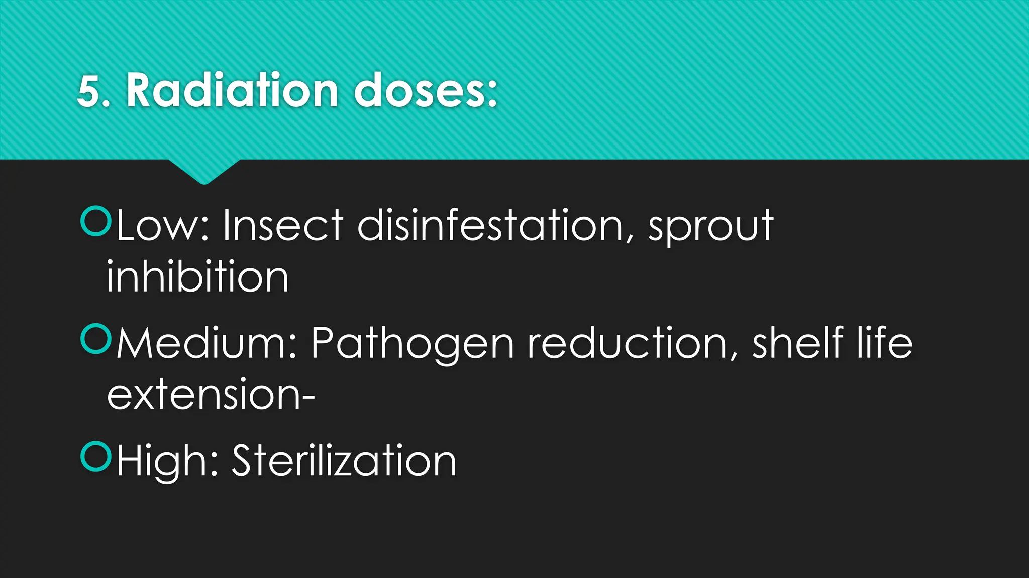 Food Radiation and types of radiation .pptx