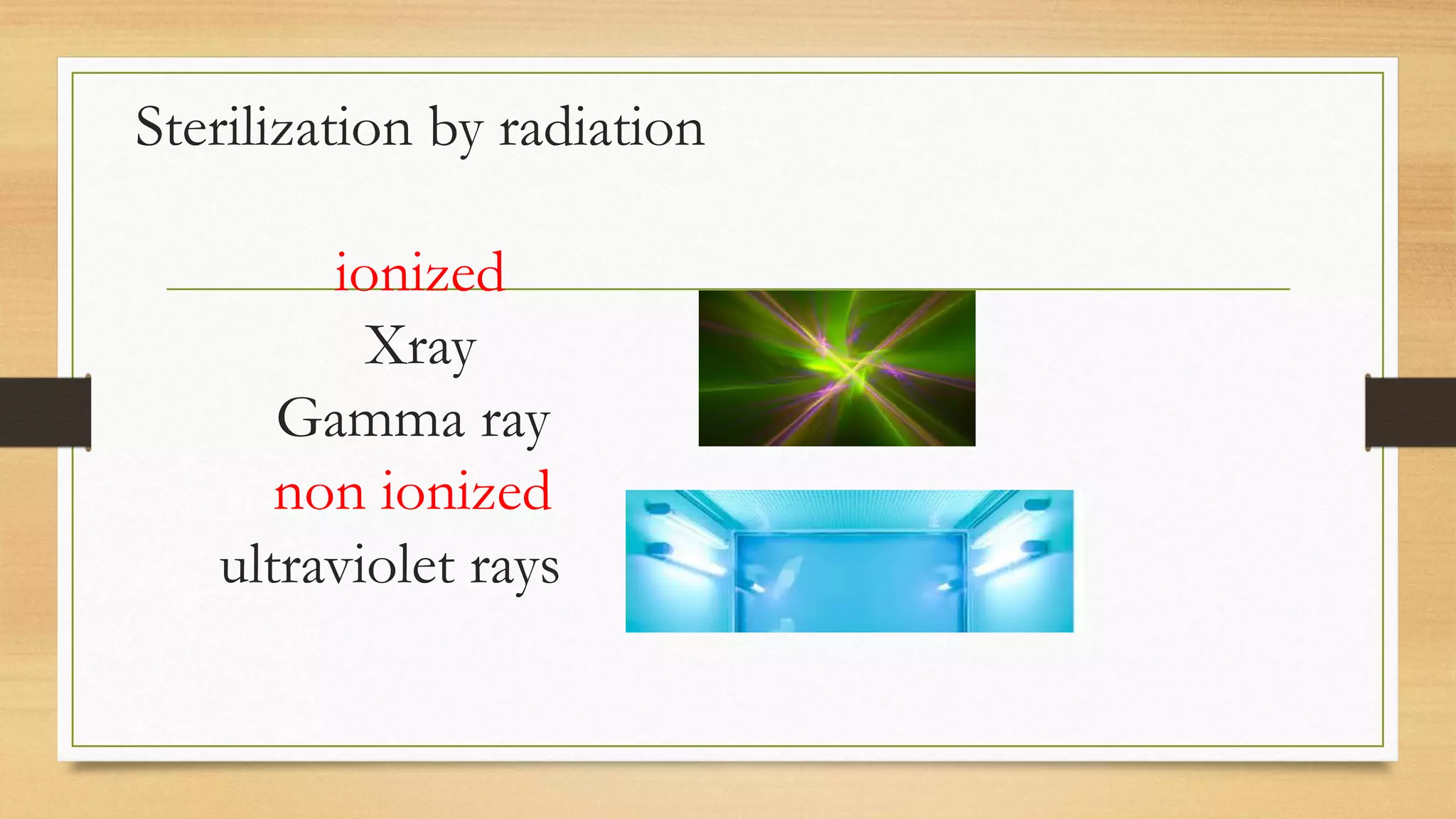 sterilization by Radiation filtration | PDF