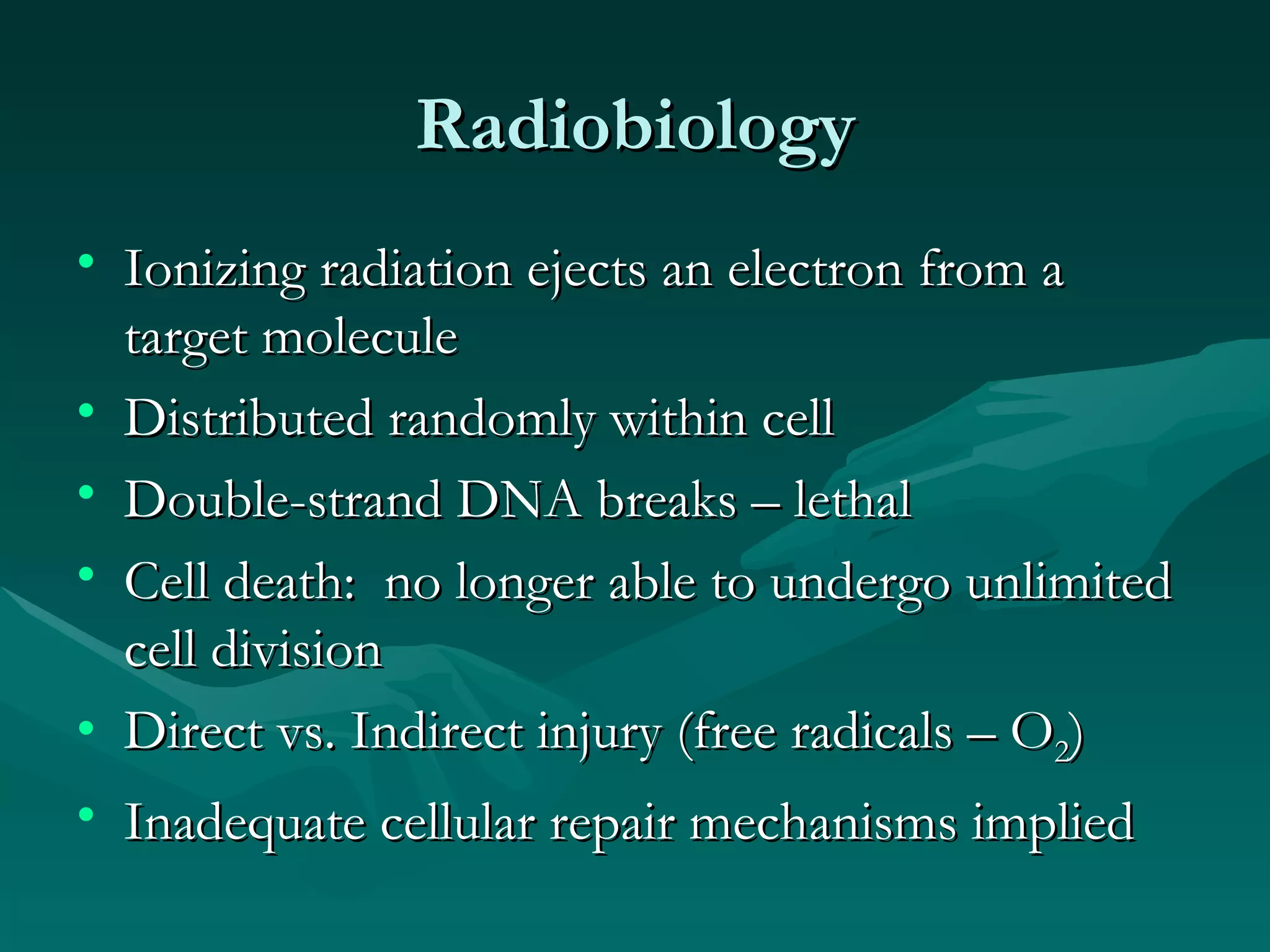 Radiation Oncology Slides 2003 1203 | PPT