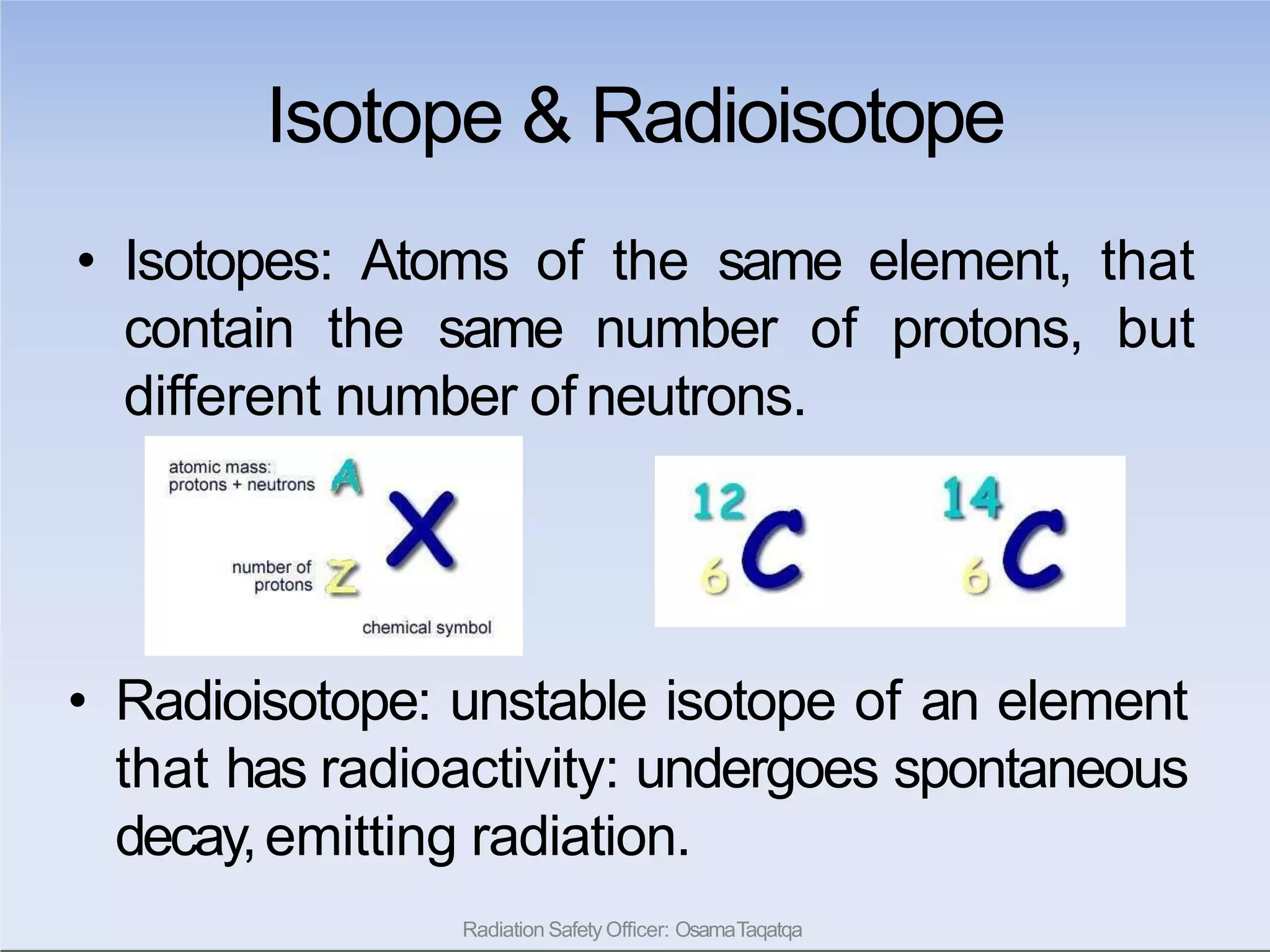 Radiation safety principles | PPTX