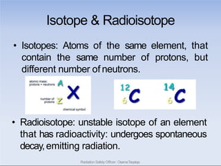 Radiation safety principles | PPTX