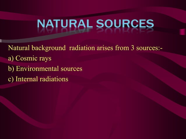 RADIATION-sources.ppt