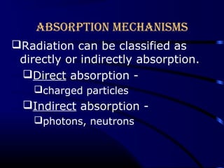 Radiation absorbtion | PPT