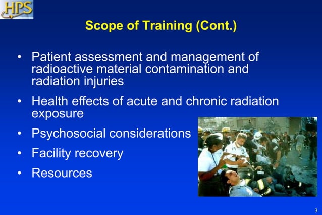 Radiation accident management powerpoint | PPT | First Aid | Injuries