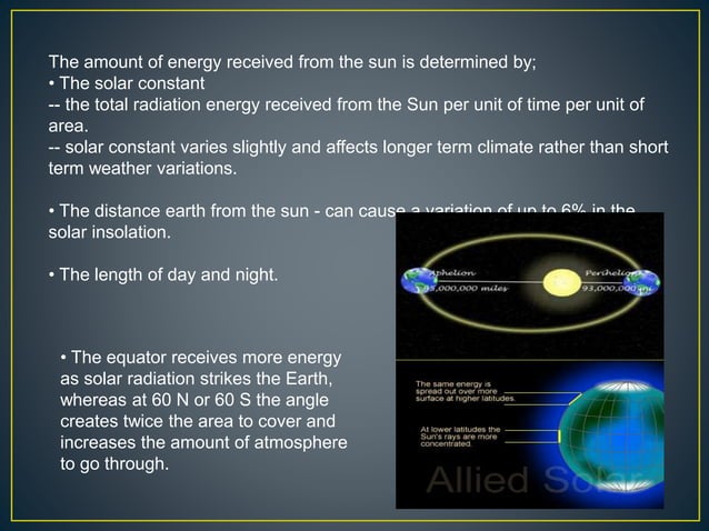 Radiation and heat budget | PPTX | Weather | Science