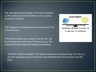 Radiation and heat budget | PDF
