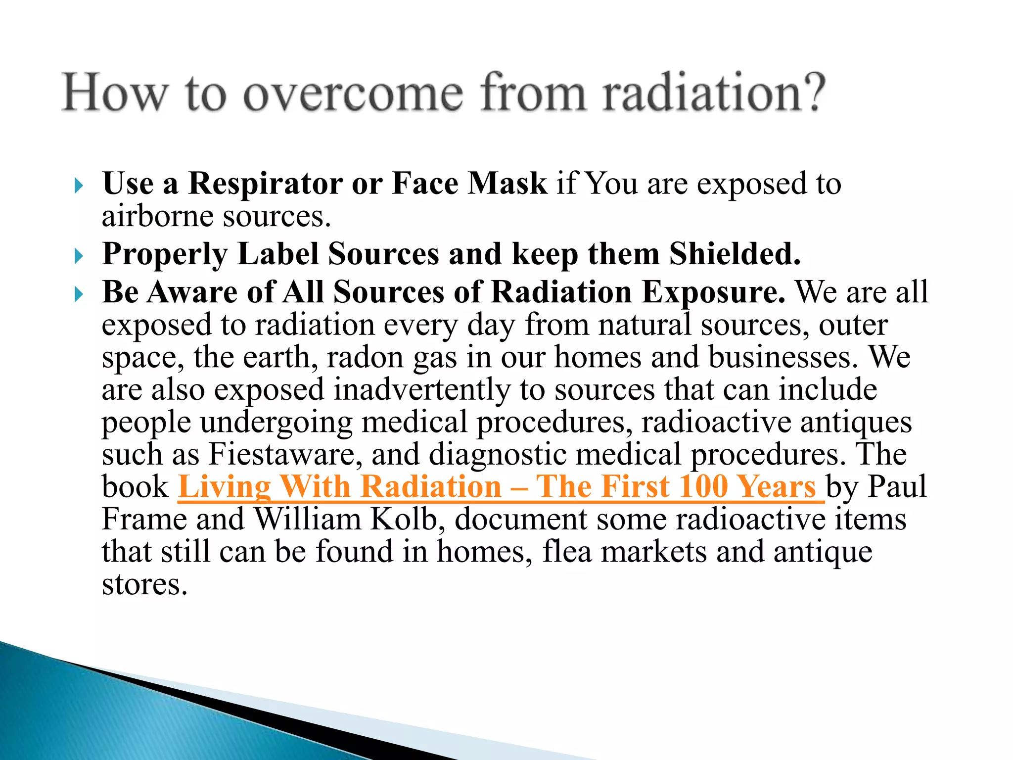 Radiation and it’s effect in human life | PPTX | Chemistry | Science