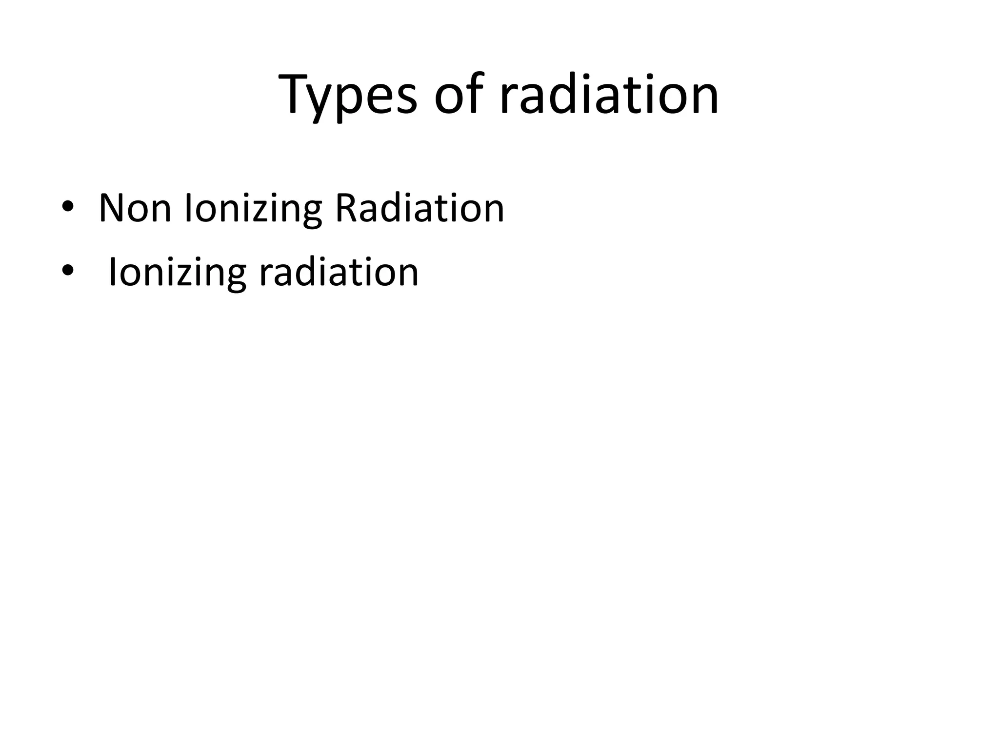 Radiation and its types.pptx