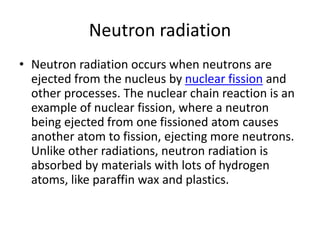 Radiation and its types.pptx
