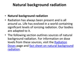 Radiation and its types.pptx