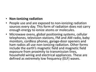 Radiation and its types.pptx