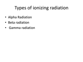 Radiation and its types.pptx