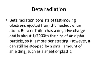 Radiation and its types.pptx