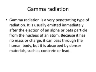 Radiation and its types.pptx