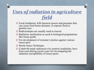 Radiation and soil sterilization | PPTX