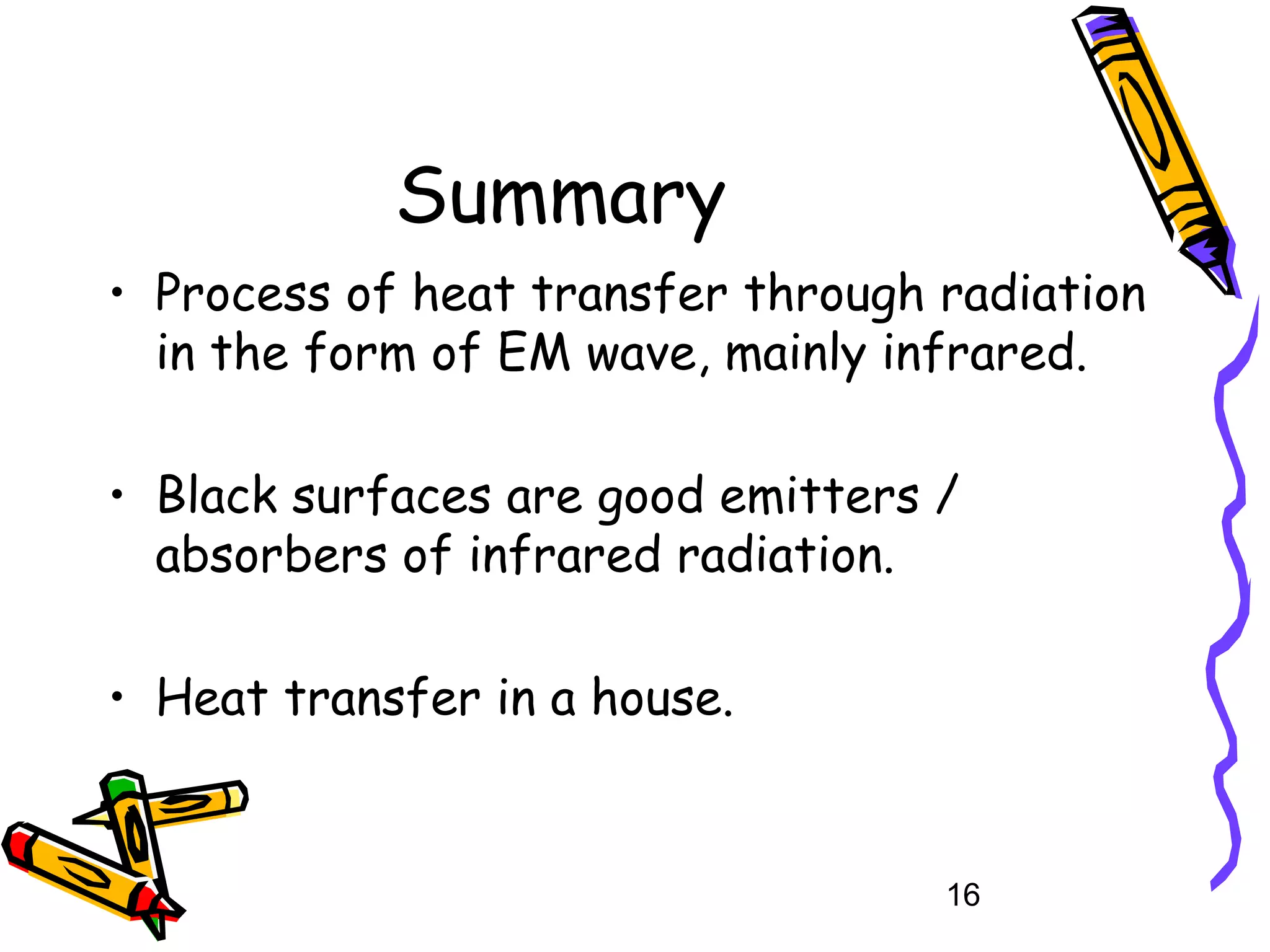 Radiation as heat transfer. | PPT
