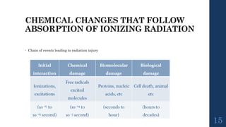 RADIATION BIOLOGY. . | PPTX