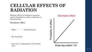 RADIATION BIOLOGY. . | PPTX