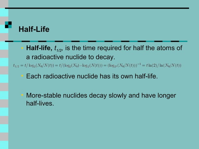 Radiation chart of nuclides | PPT
