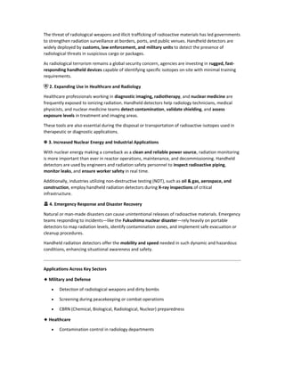 Radiation Detection, Monitoring and Safety Equipment Market.pdf