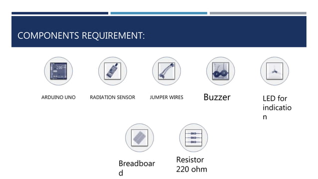 Radiation Detector Arduino Uno Ppt Ppt