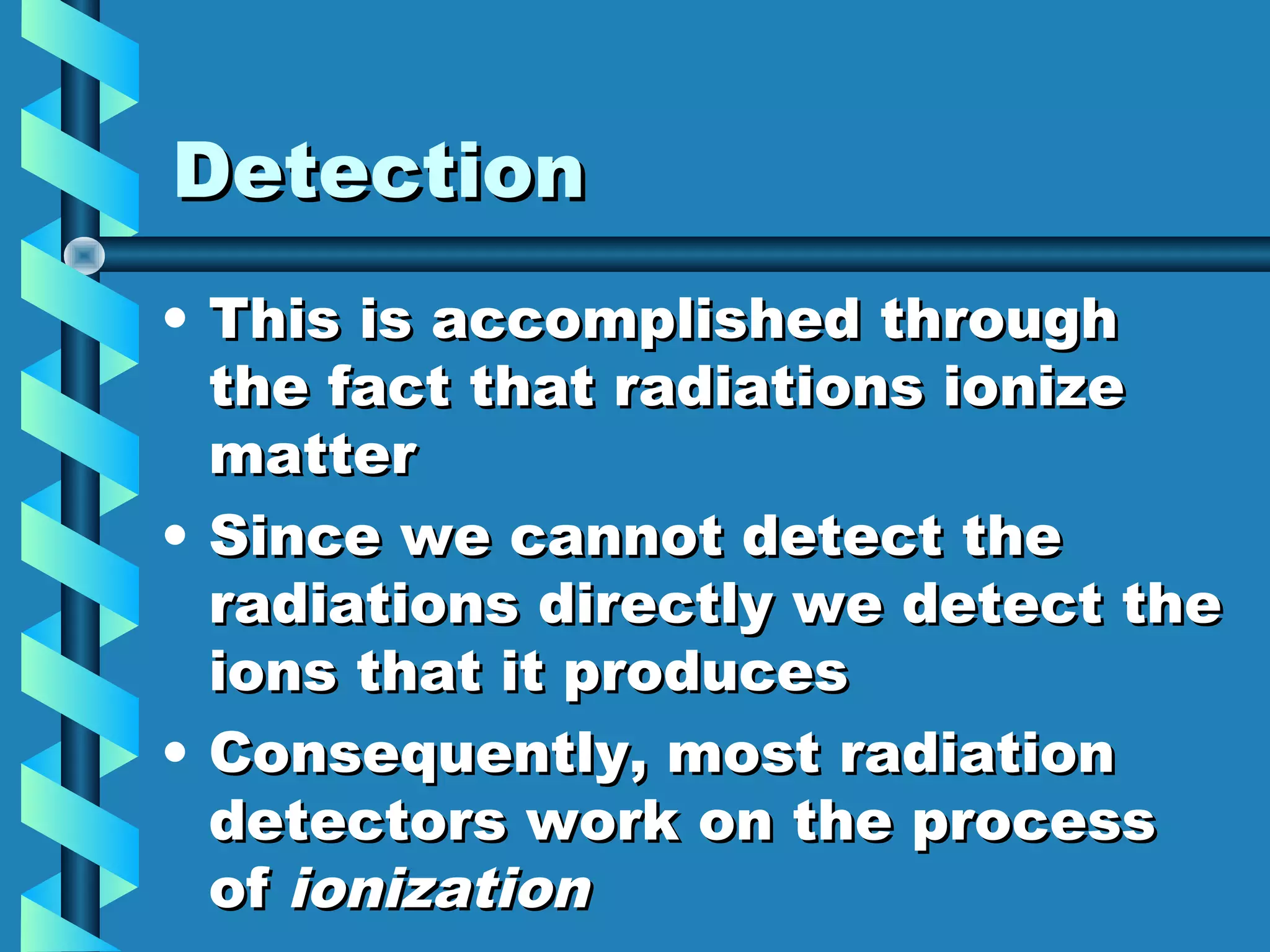 Radiation detectors | PPT