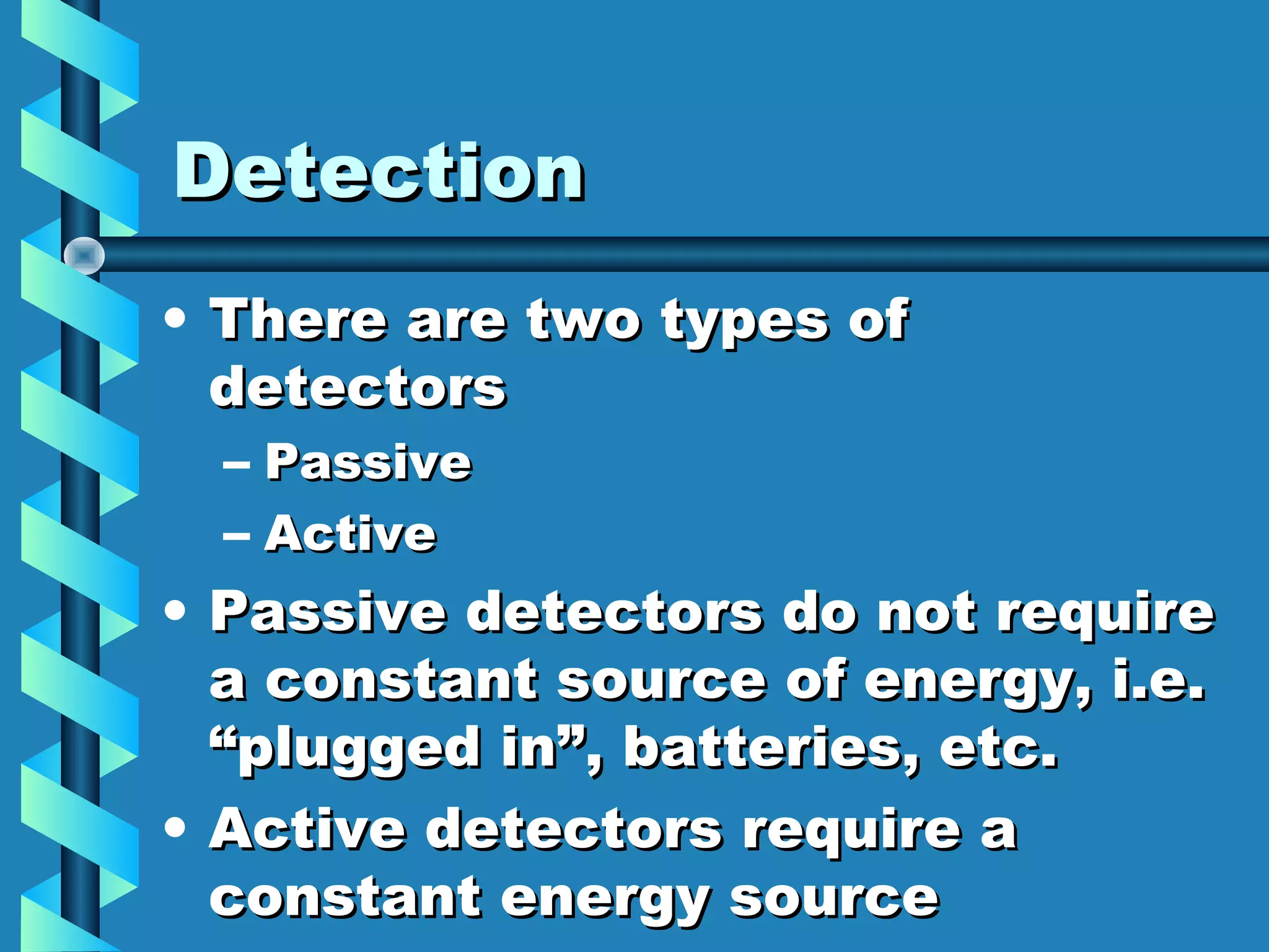 Radiation detectors | PPT