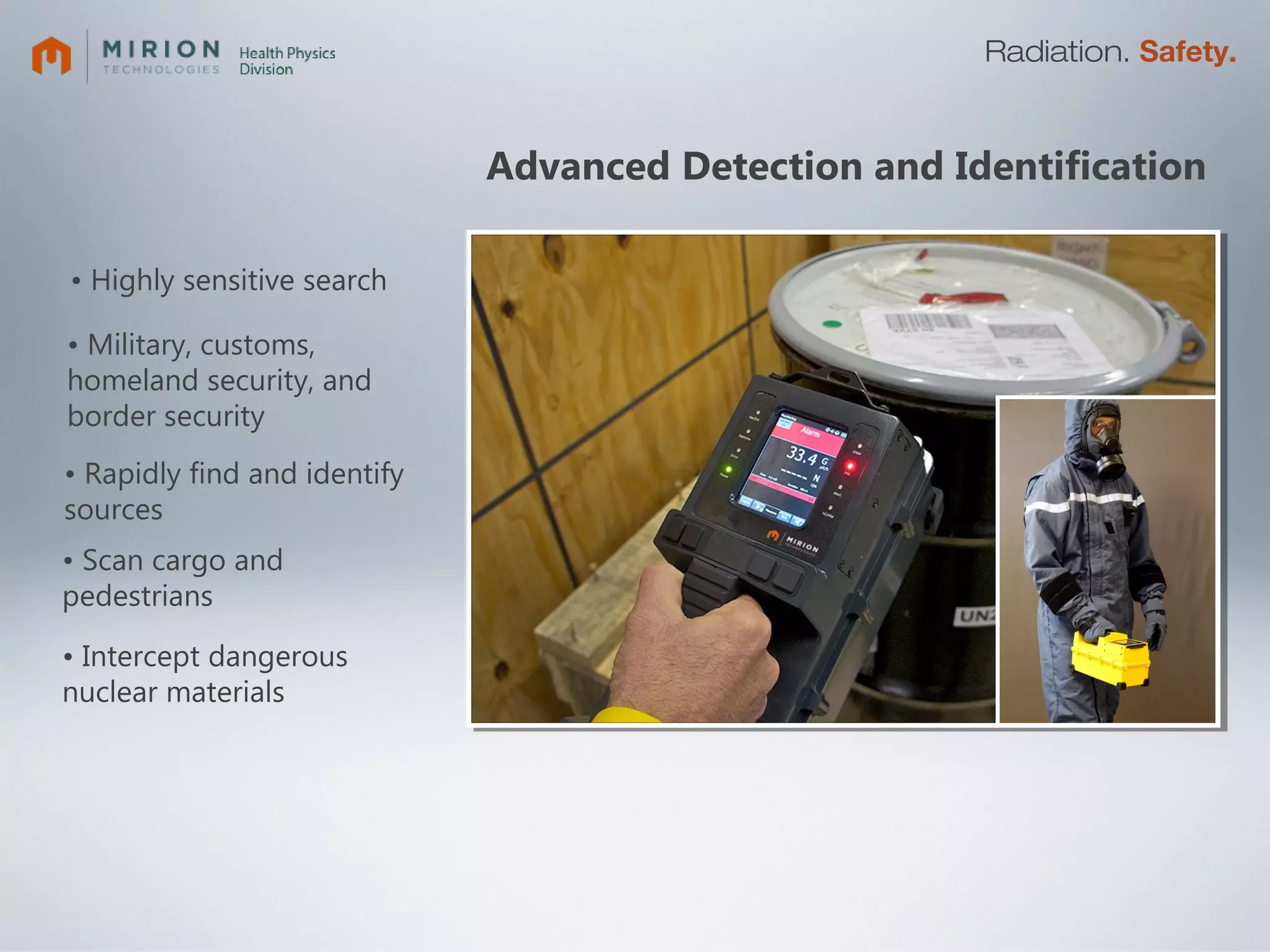 Radiation Detectors Applications Ppt