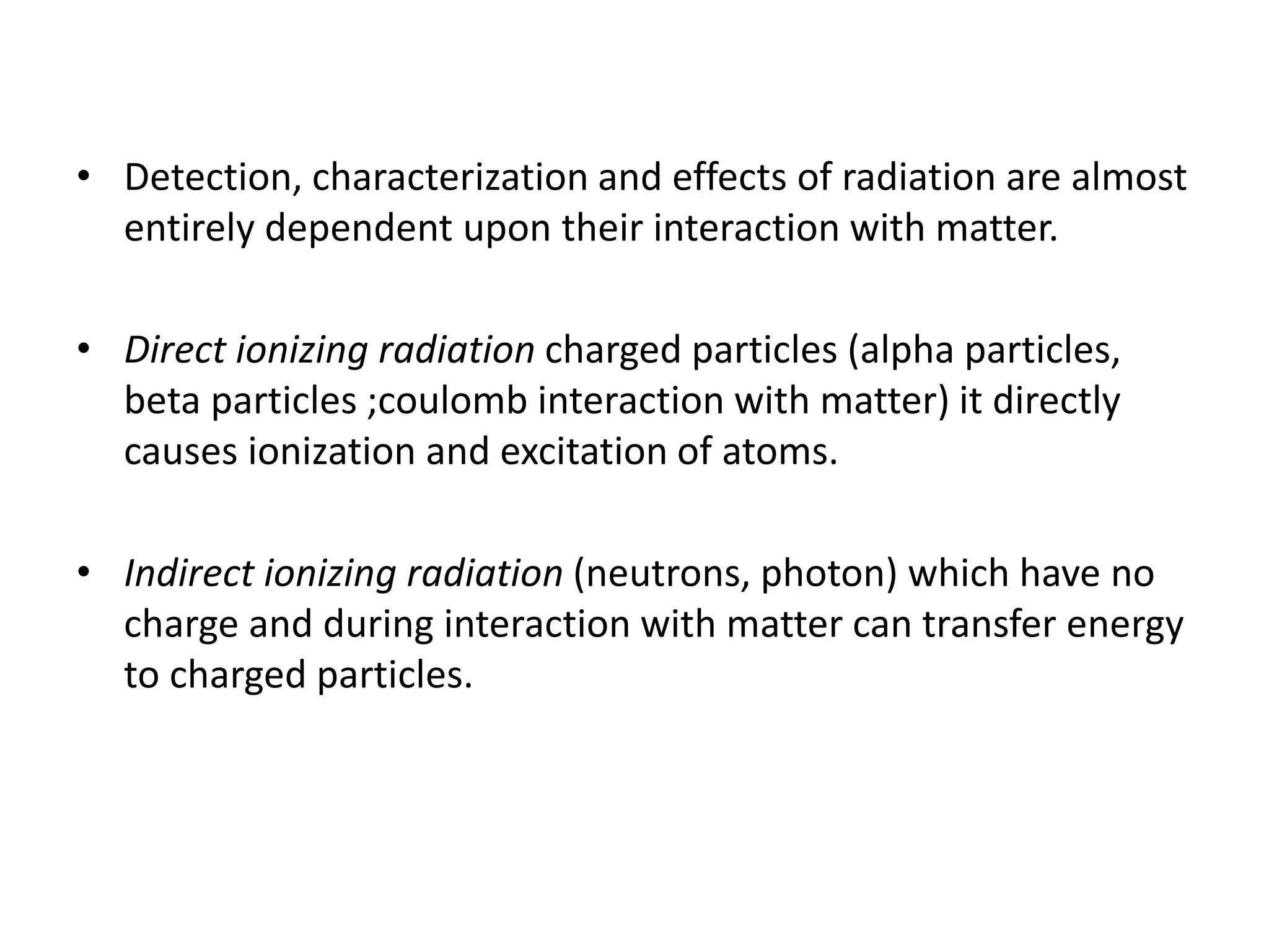 Radiation detectors | PPTX
