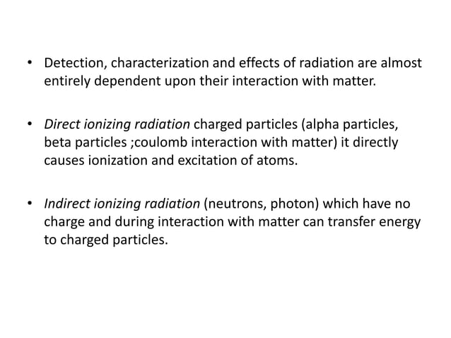 Radiation detectors | PPTX