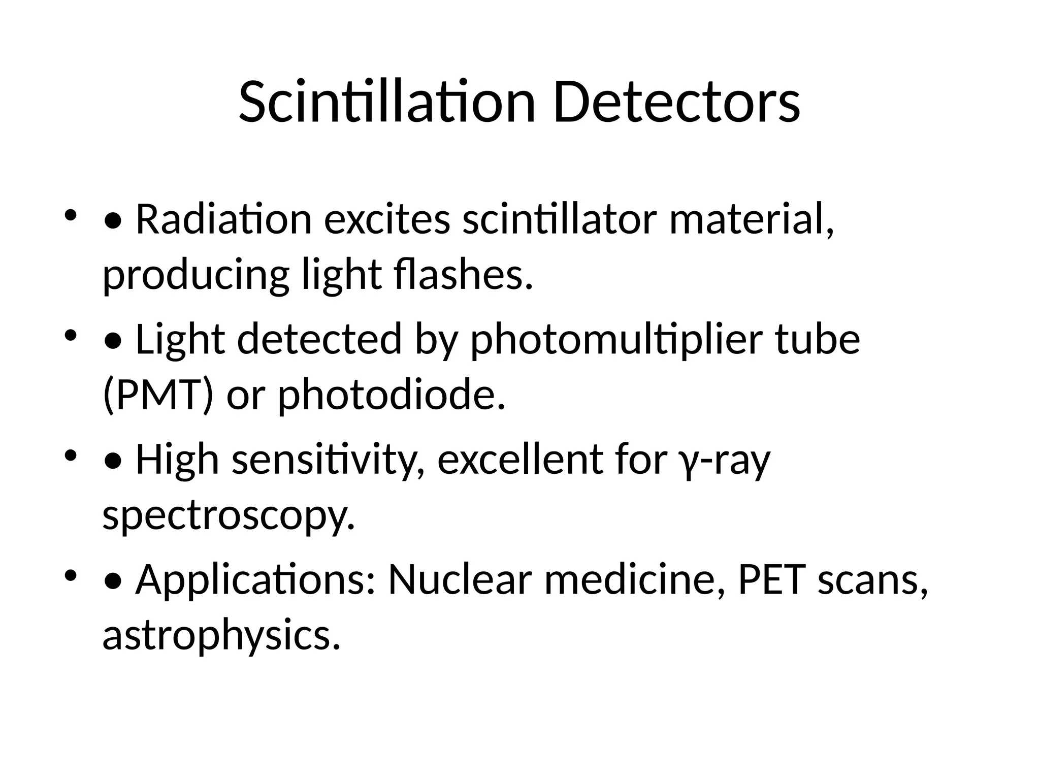 Radiation_Detectors_Presentation. of the | PPTX