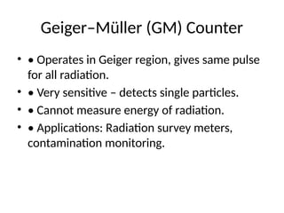 Radiation_Detectors_Presentation. of the | PPTX
