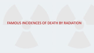 Radiation diseases | PPTX