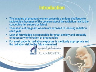 Radiation dose and pregnancy | PPTX