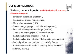 Radiation dose measurements.pdf for radiology student | PDF | Chemistry ...