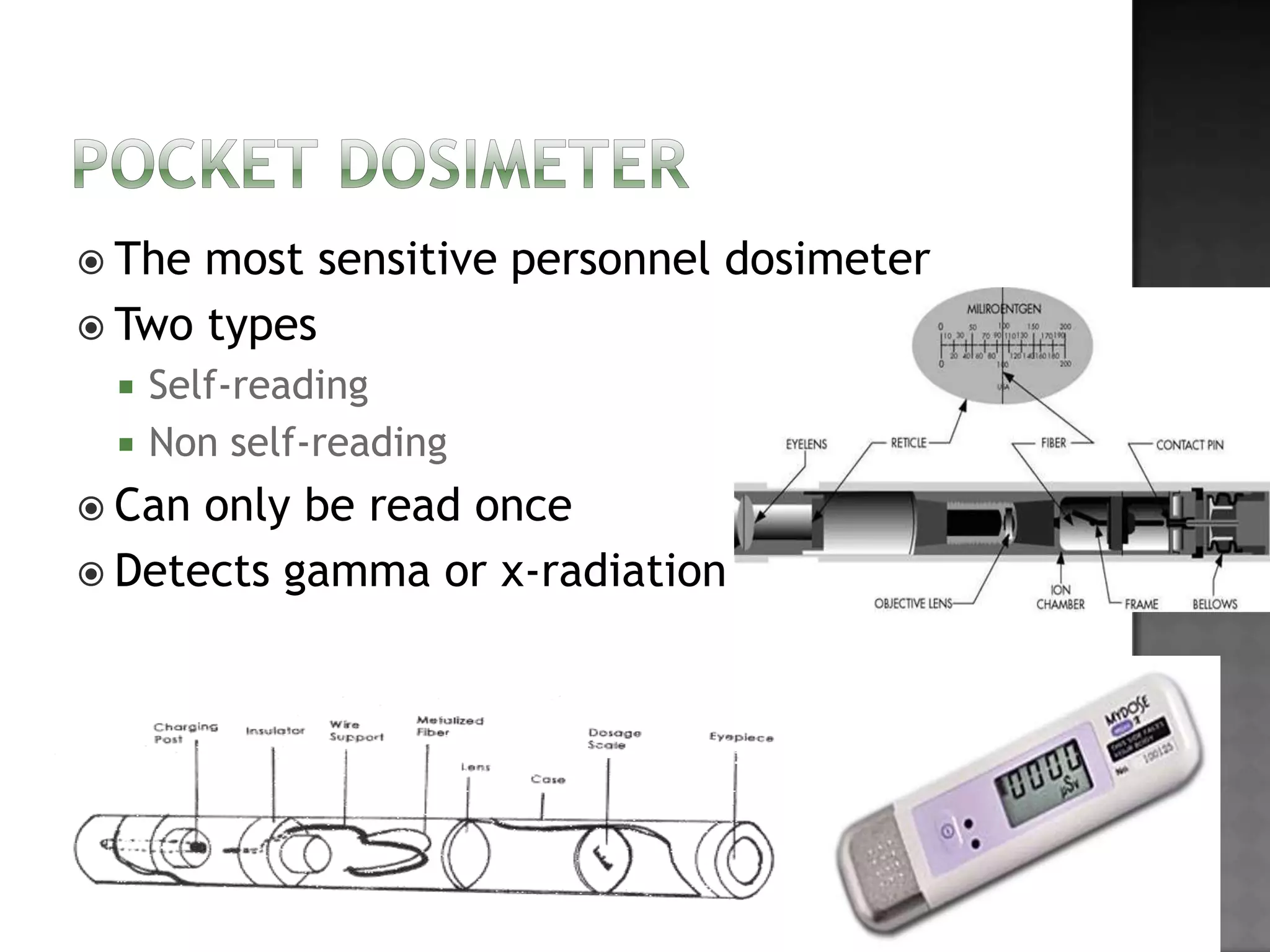 Radiation Dosimeters | PPTX