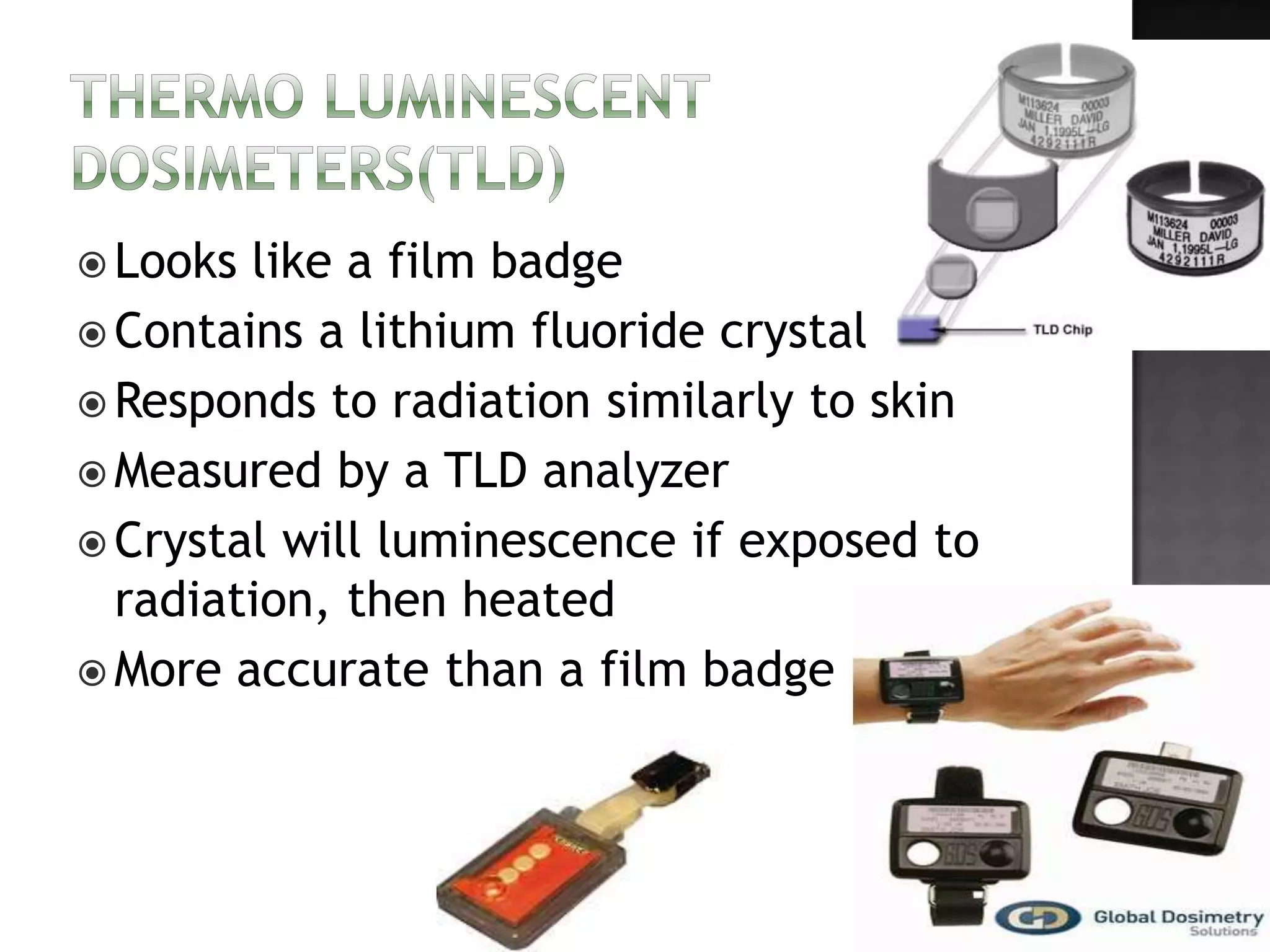 Radiation Dosimeters | PPTX