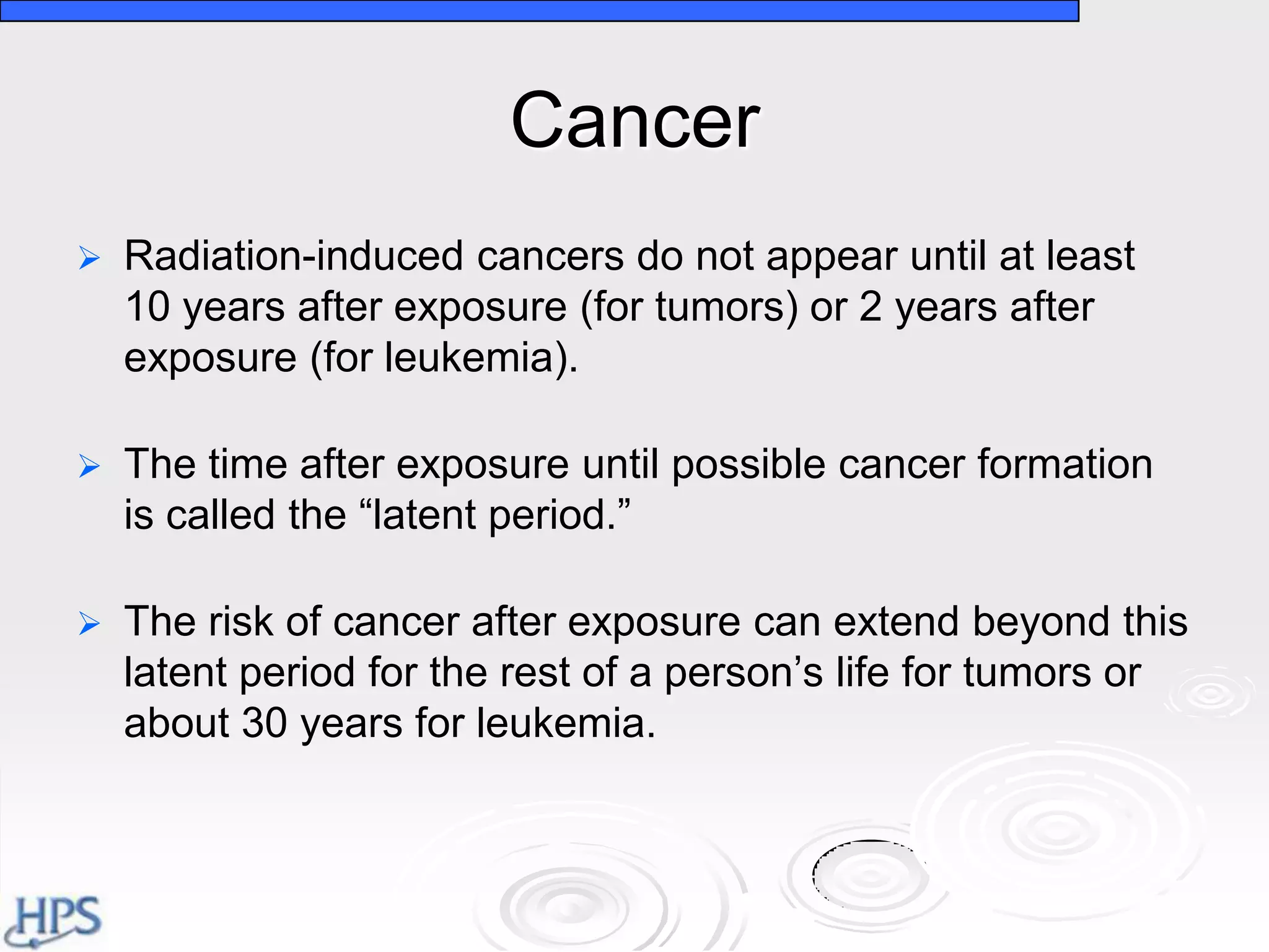 Radiation effects | PPT