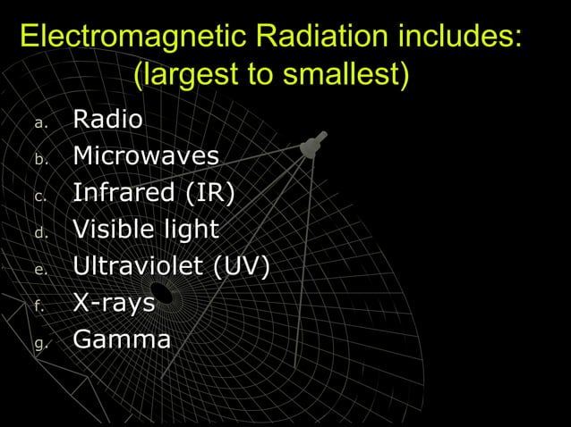 Notes - Radiation Electromagnetic | PPT