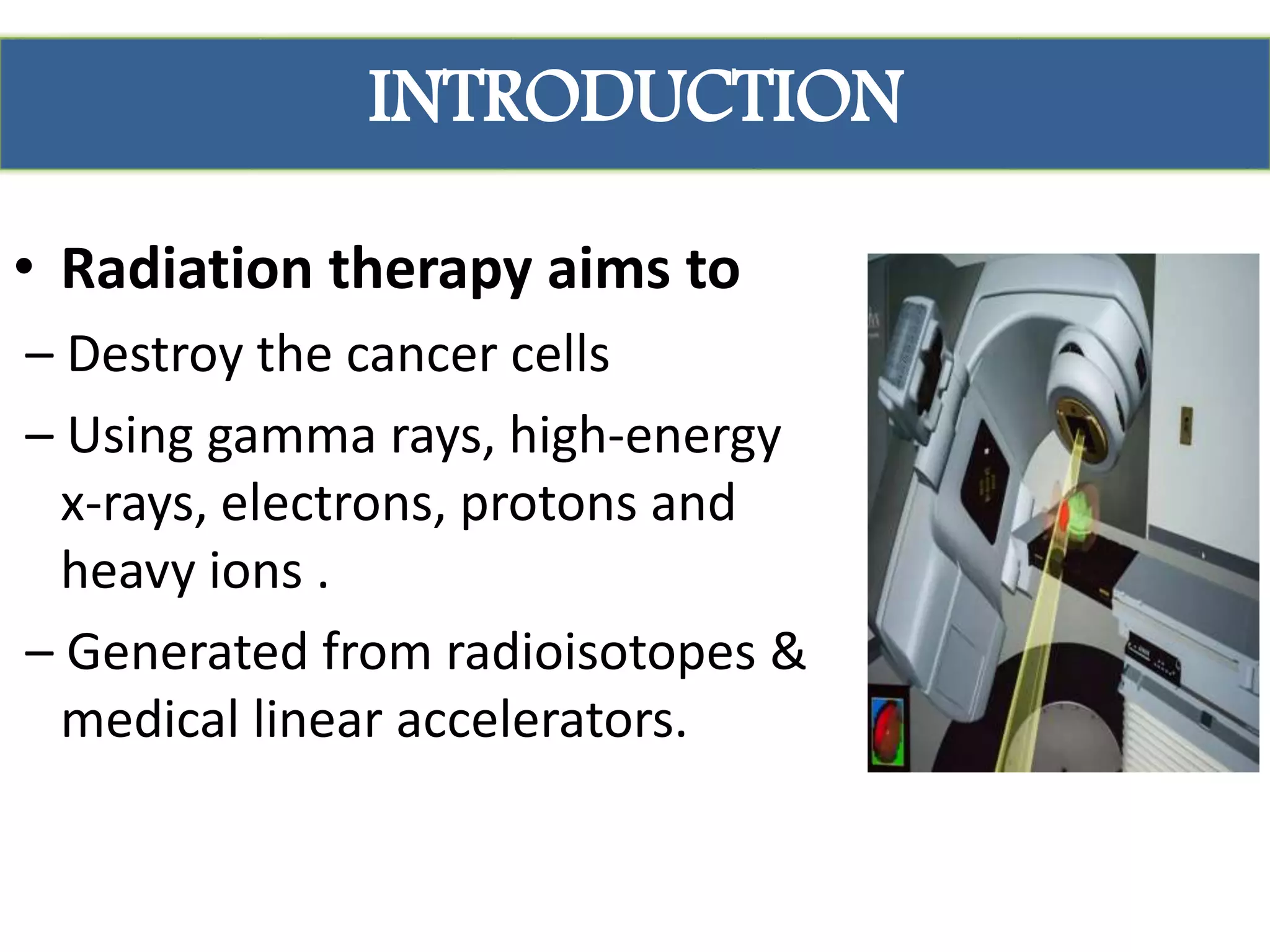 Radiation emergencies and preparedness in radiotherapy | PPTX