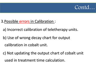 Radiation emergencies and preparedness in radiotherapy | PPTX