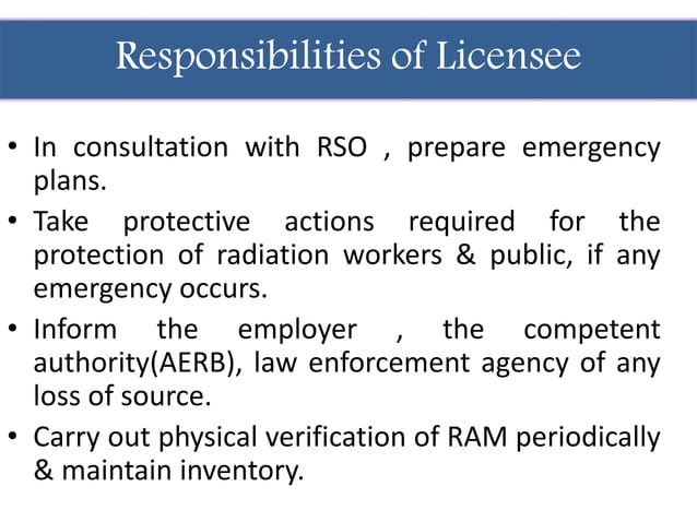 Radiation emergencies and preparedness in radiotherapy | PPTX