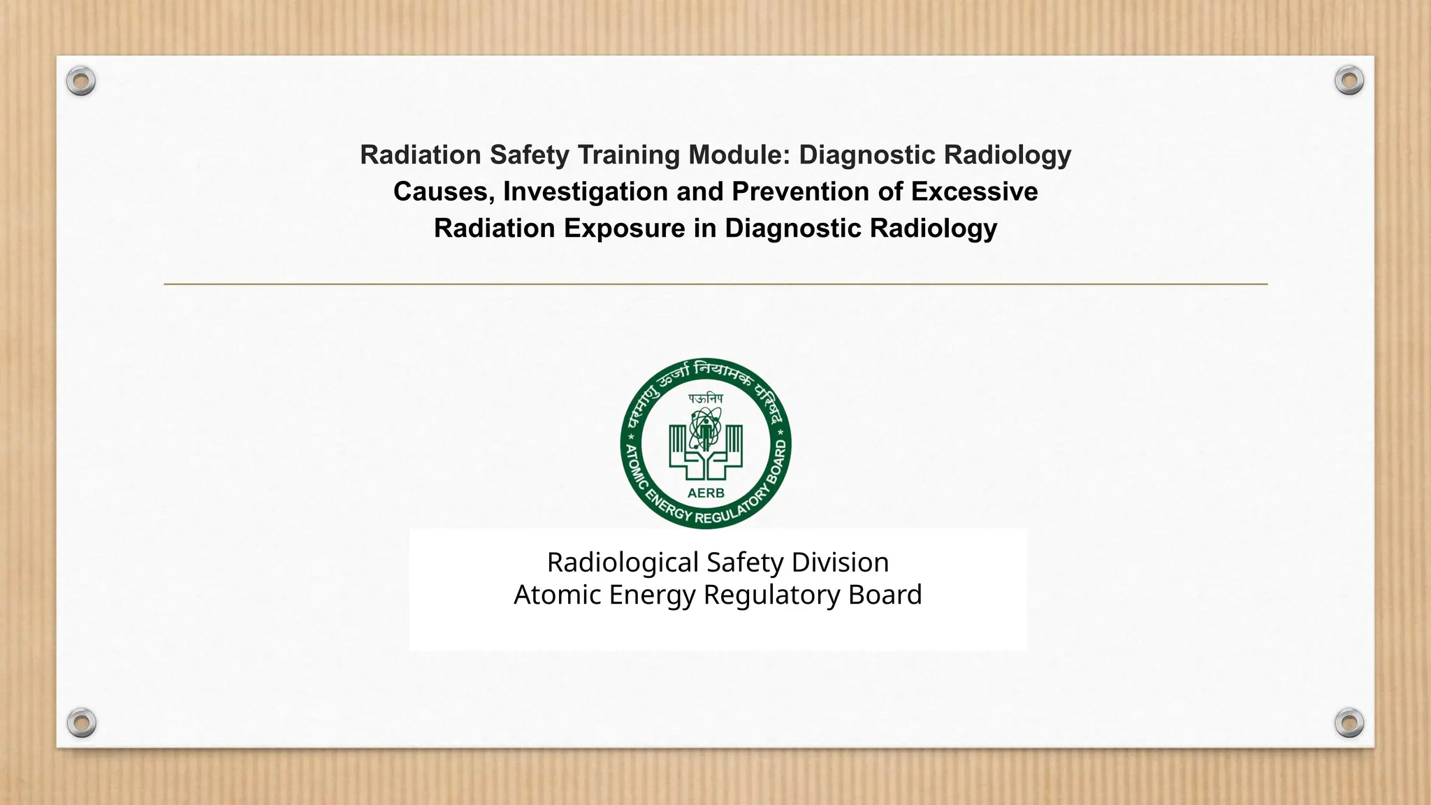 Radiation Exposure Training Mod.pptx Radiation Exposure Training Mod.pptx