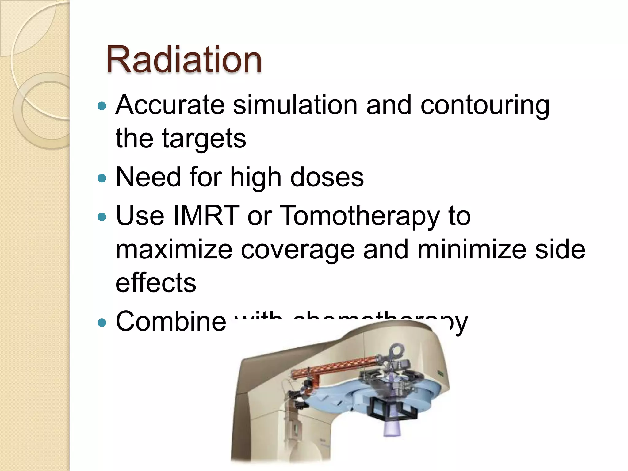 Radiation for head and neck cancer video | PPTX