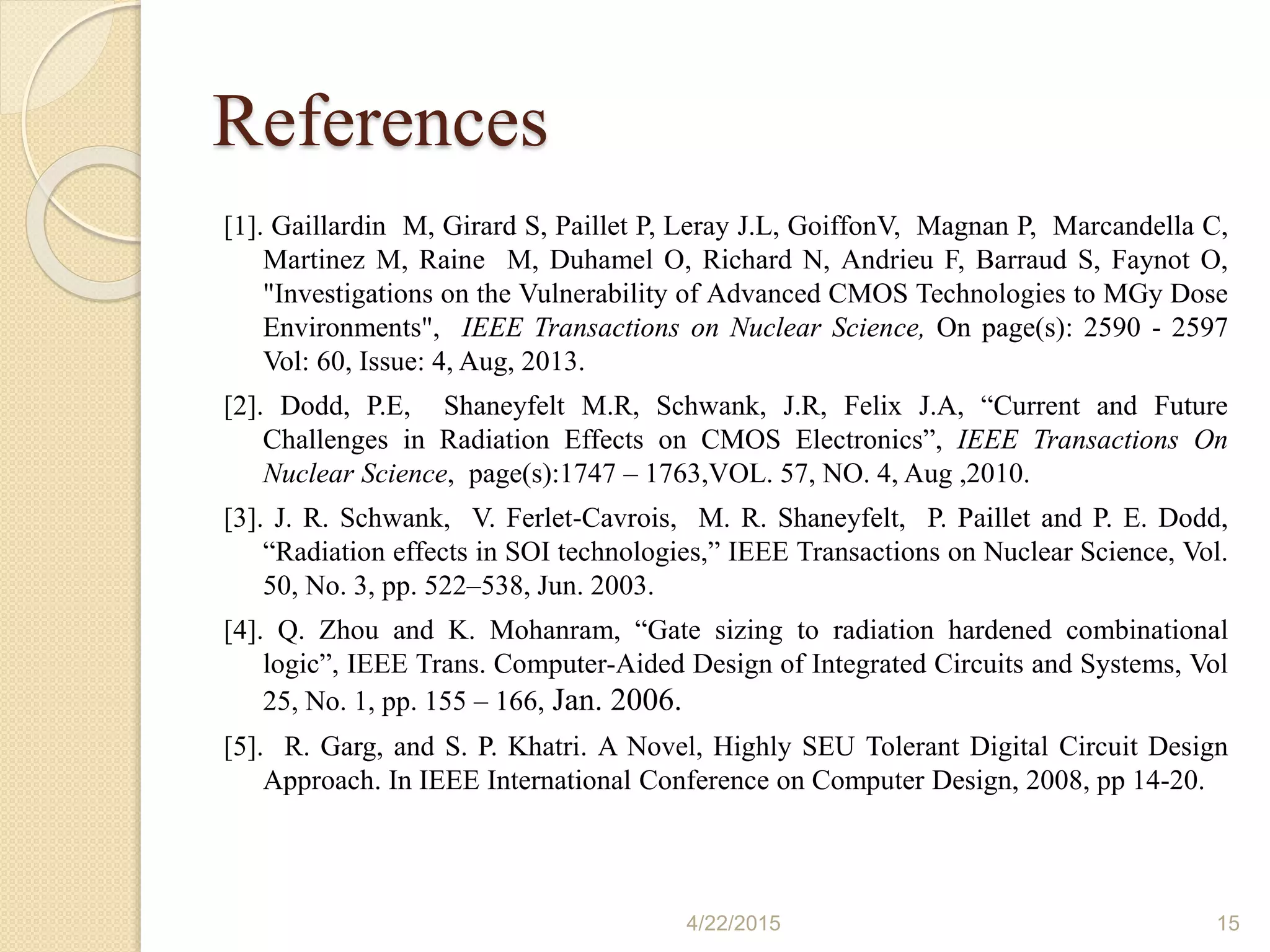Radiation hardening | PPTX