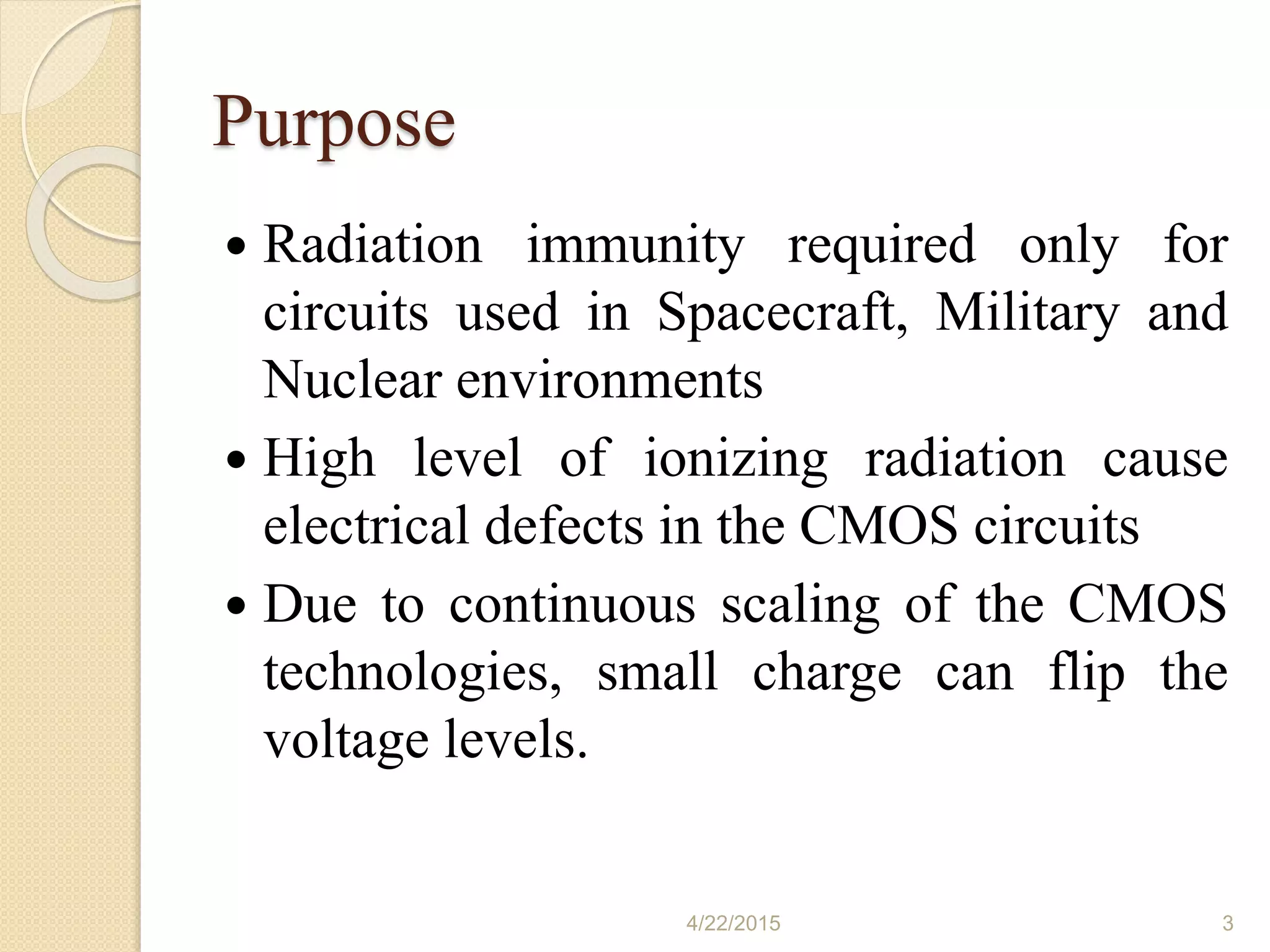 Radiation hardening | PPTX
