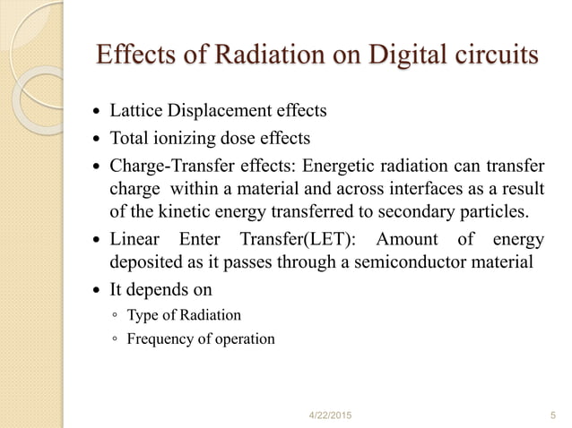 Radiation hardening | PPTX